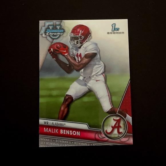 Topps | Toys | Malik Benson Alabama Crimson Tidel University Of Alabama ...